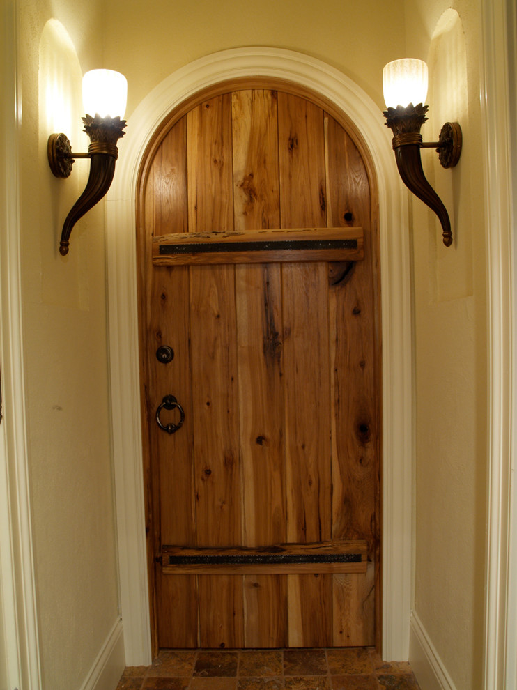 French country wine cellar and theater - Rustic - Wine Cellar - St ...