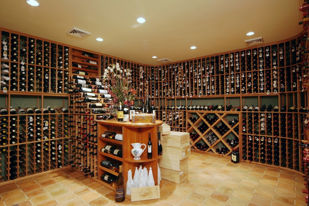 French Provincial Remodel - Traditional - Wine Cellar - Philadelphia ...