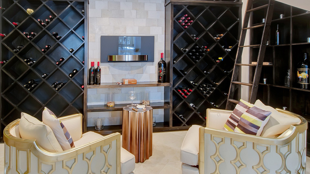 Frisco European - Modern - Wine Cellar - Dallas - by Hensley Premier ...