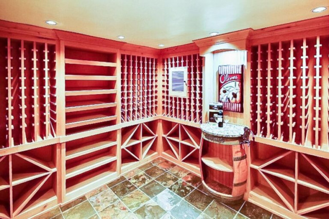 Georgian colonial Restoration - Traditional - Wine Cellar - Cleveland ...