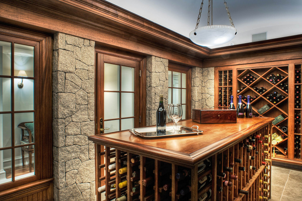 Greenwich Wine Cellar - Traditional - Wine Cellar - New York - by soper ...