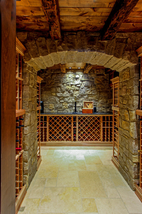 55+ STONE WINE CELLAR ( NATURAL LOOK ) - Wine storage rooms