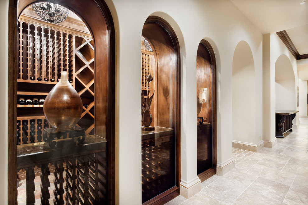 Italian Elegance - Mediterranean - Wine Cellar - Houston - by JAUREGUI ...