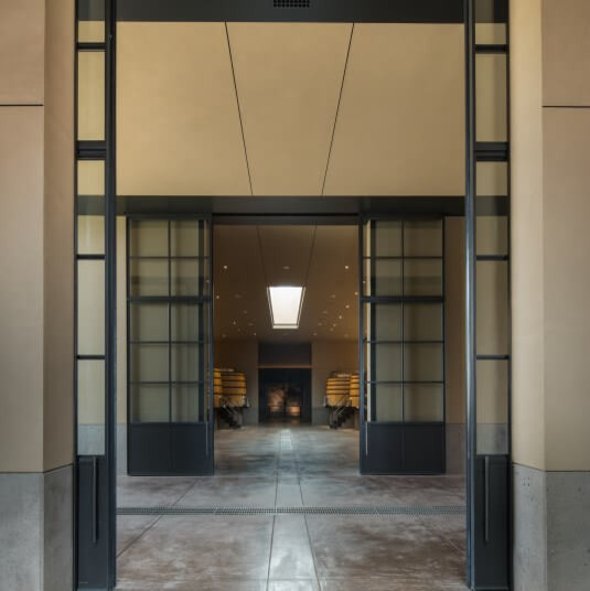 Jada Windows Expansive Top Hung Steel Sliders - Contemporary - Wine ...