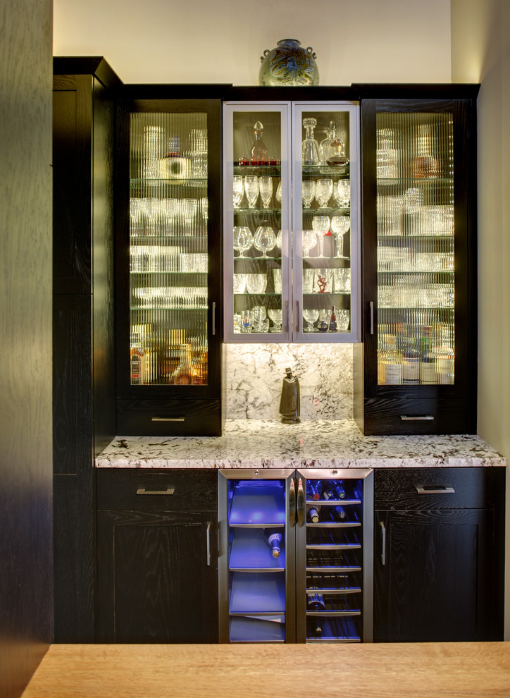 Kansas City NARI Remodeled Homes Tour 2014 - Contemporary - Home Bar ...