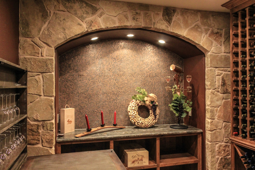 Lake House - Traditional - Wine Cellar - Austin - by Ceci Bates Custom ...