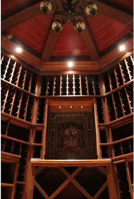 Luxury Basement - Traditional - Wine Cellar - New York - by S. Berard ...
