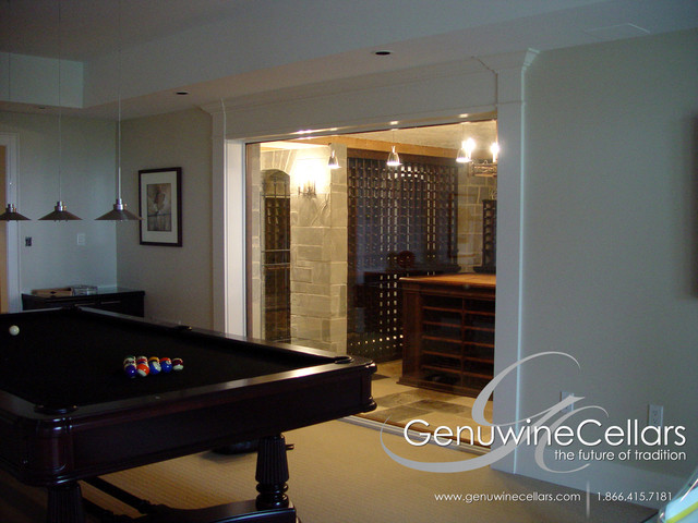 Medieval Cellar - Sommelier Select - Custom Wine Cellar - Traditional ...