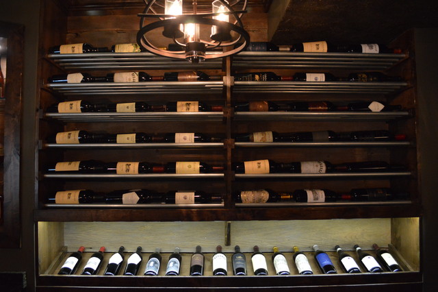 Mills Farm Wine Cellar - Transitional - Wine Cellar - Kansas City - by ...