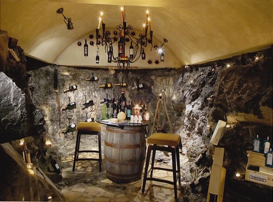 Modern Home with a Rustic Touch - Rustic - Wine Cellar - Montreal - by ...