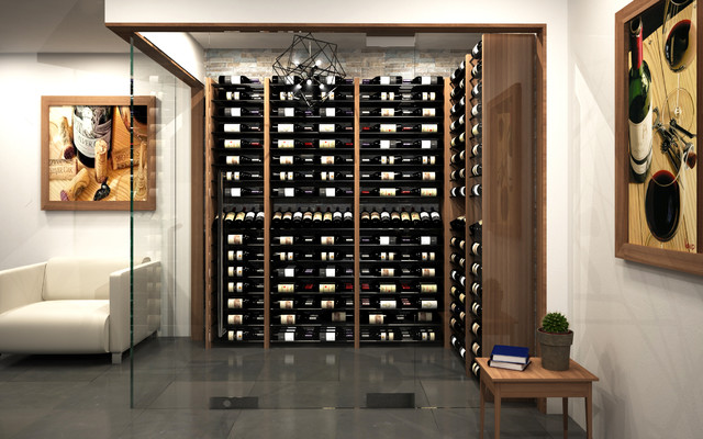 Parallel Wine Storage System - Transitional - Wine Cellar - Other - by ...