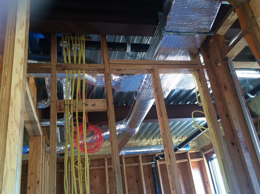 Peninsula home 17,000 sq ft geothermal and radiant heat - Traditional ...