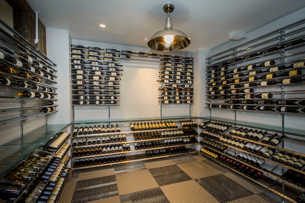 Piedmont Tudor - Traditional - Wine Cellar - San Francisco - by Laura ...