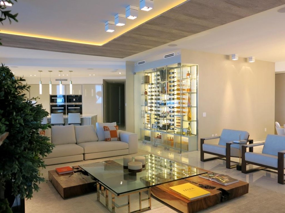 Porsche Design Tower I - Modern - Wine Cellar - Miami - by Dragon ...