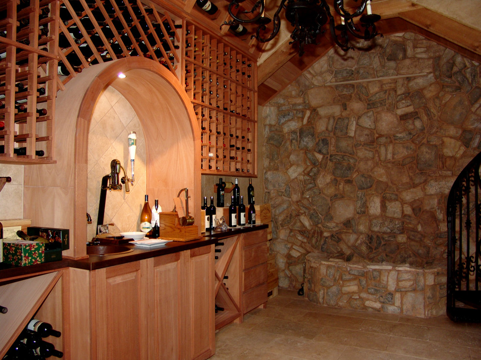 Preston hollow - Traditional - Wine Cellar - Dallas - by Bella Estates ...