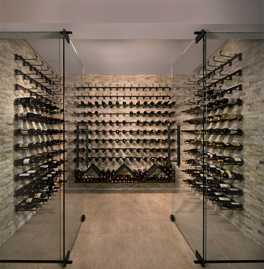 Puritan - Contemporary - Wine Cellar - Detroit - by AMW Design Studio ...