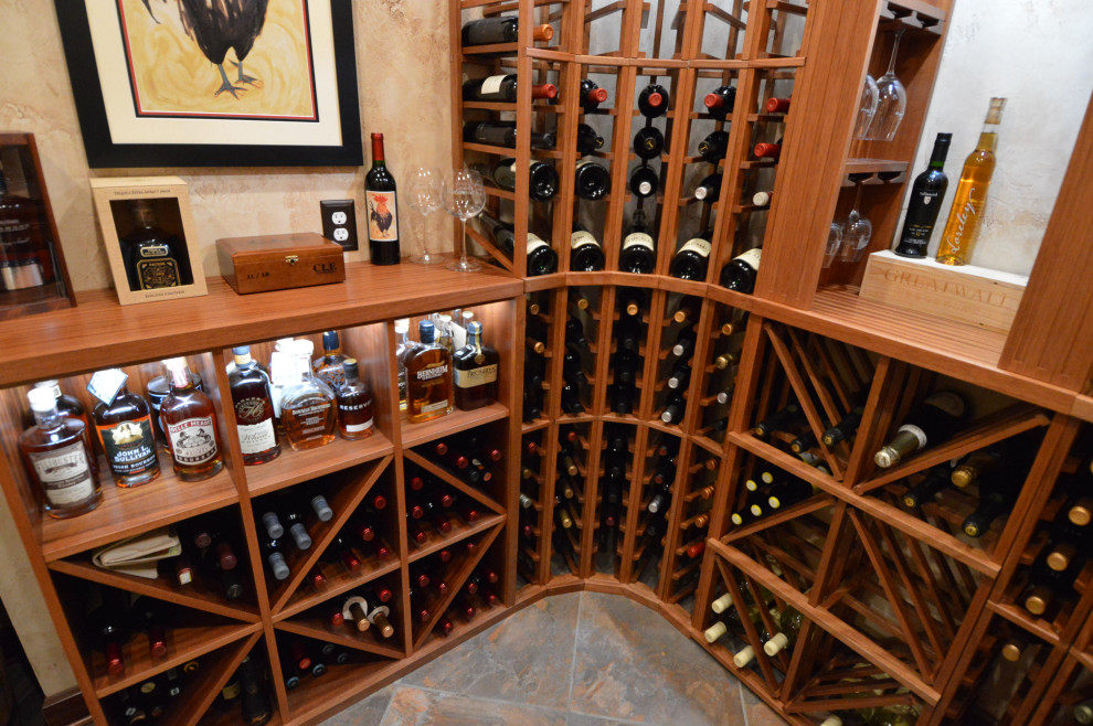 Residential Wine Cellar in Virginia with Custom Wine Racks ...