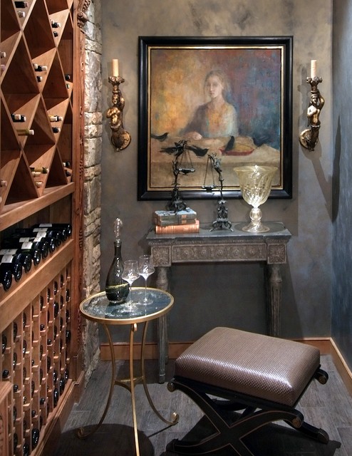Rustic Wine Cellar - Rustic - Wine Cellar - Atlanta - by Cynthia Porche ...
