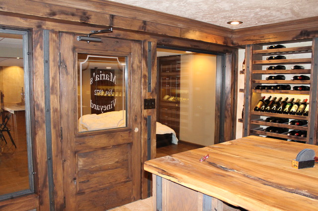 Rustic Wine Cellar - Rustic - Wine Cellar - New York - by IBO ...