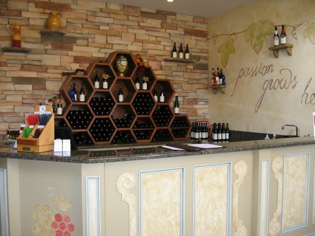 Rustic Winery - Traditional - Wine Cellar - Toronto - by Symphony ...