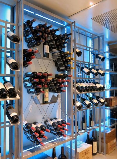 Somosaguas Wine Room - Modern - Wine Cellar - Miami - by Dragon Cellars ...