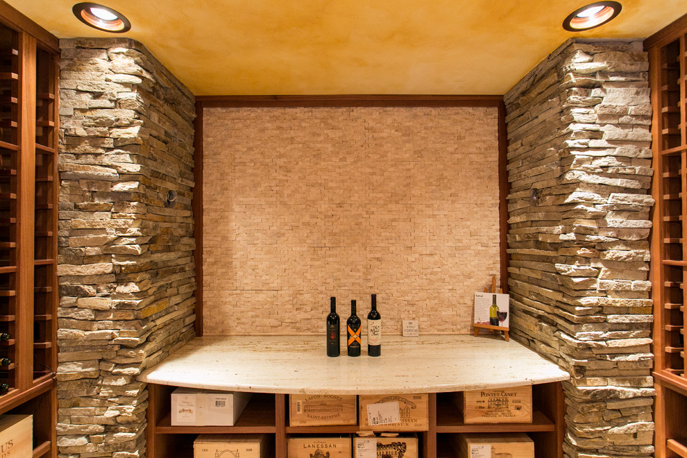 Stonehouse - Traditional - Wine Cellar - New York - by Joseph and ...