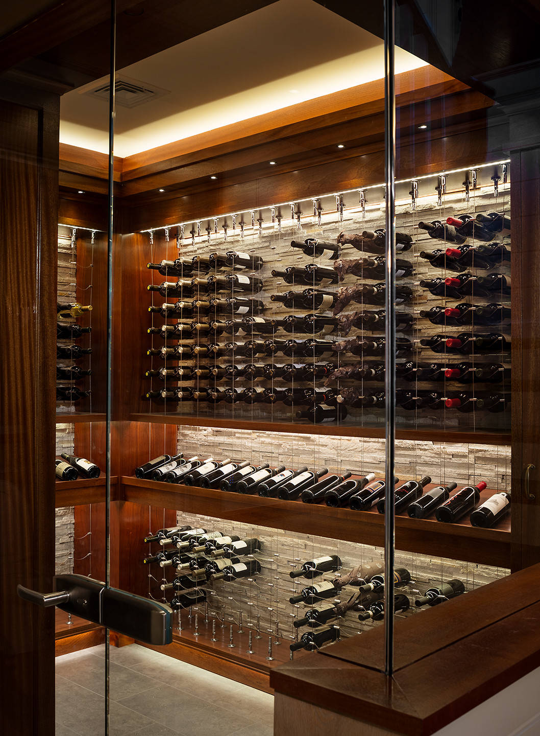 Rich Architectural Area Lighting For Wine Spaces