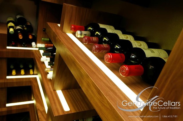 The CUBE Wine Cellar by Genuwine Cellars - Contemporary - Wine Cellar - New York - by Genuwine ...