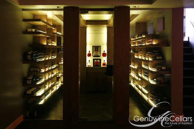 The CUBE Wine Cellar by Genuwine Cellars - Contemporary - Wine Cellar - New York - by Genuwine ...