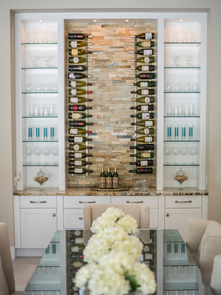Transitional Living - Single Story - Wine Cellar - Orlando - by Hampton ...