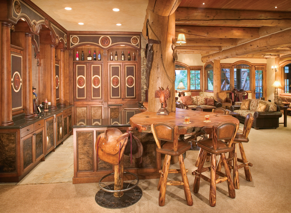 TYL Ranch - Rustic - Wine Cellar - Denver - by Gunson Custom Mountain ...