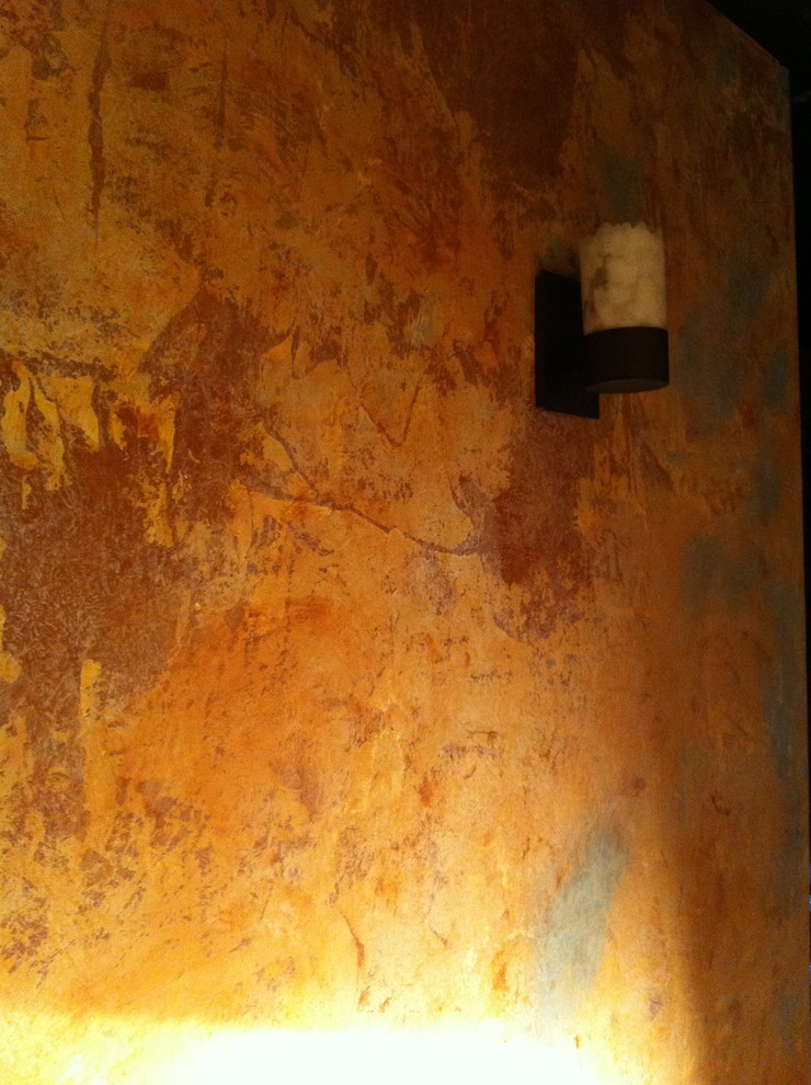 Venitian Plaster. - Wine Cellar - Vancouver - by Eleven11 Construction ...