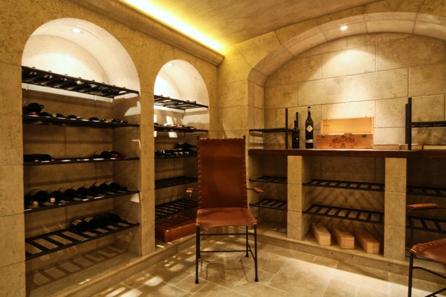 Vin de Garde Custom Modern Wine Cellar Designs (Arches) - Classique ...