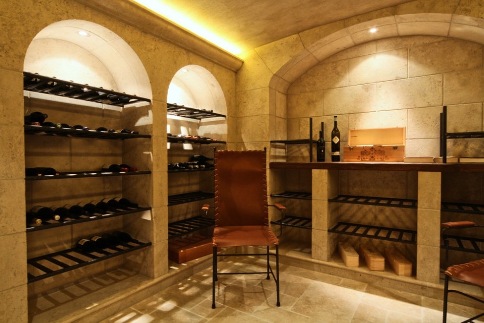 Vin de Garde Custom Modern Wine Cellar Designs (Arches) - Clásico ...