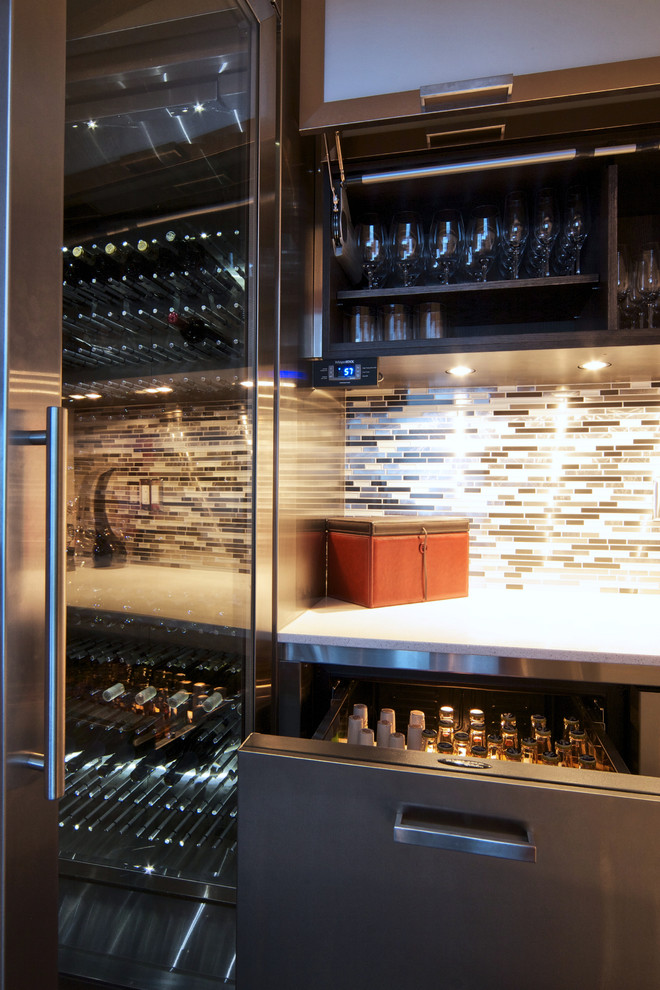 Vin De Garde / Modern Wine Cellars - Modern - Wine Cellar - Vancouver ...