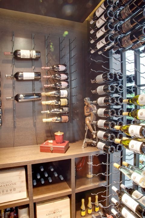 Vintage View Wine Racking - Contemporáneo - Bodega - Vancouver - de Blue Grouse Wine Cellars | Houzz