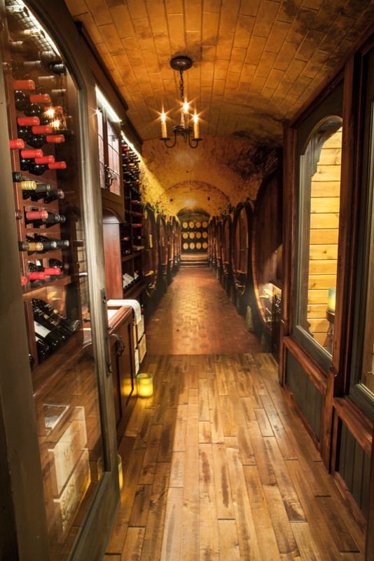 Vintage Wine Cellar - Rustic - Wine Cellar - Minneapolis - by Bear Trap ...