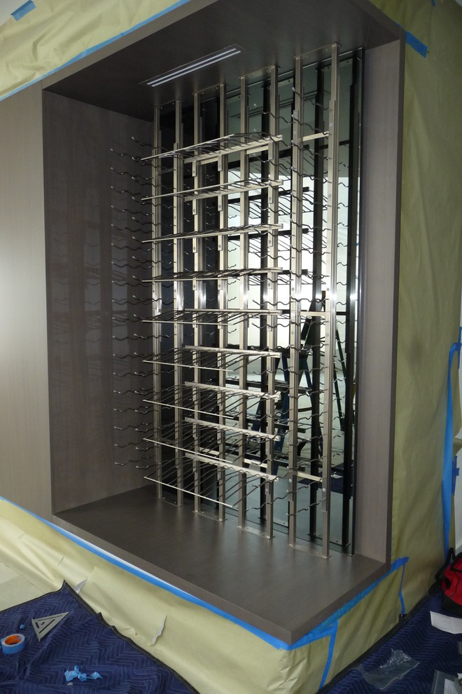 VintageView Floor to Ceiling Design - Modern - Wine Cellar - Miami - by ...