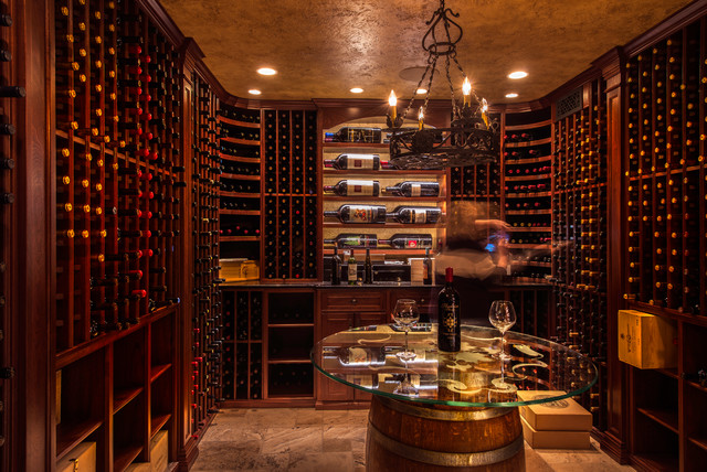 Virginia Wine Country - Traditional - Wine Cellar - DC Metro - by Kim ...