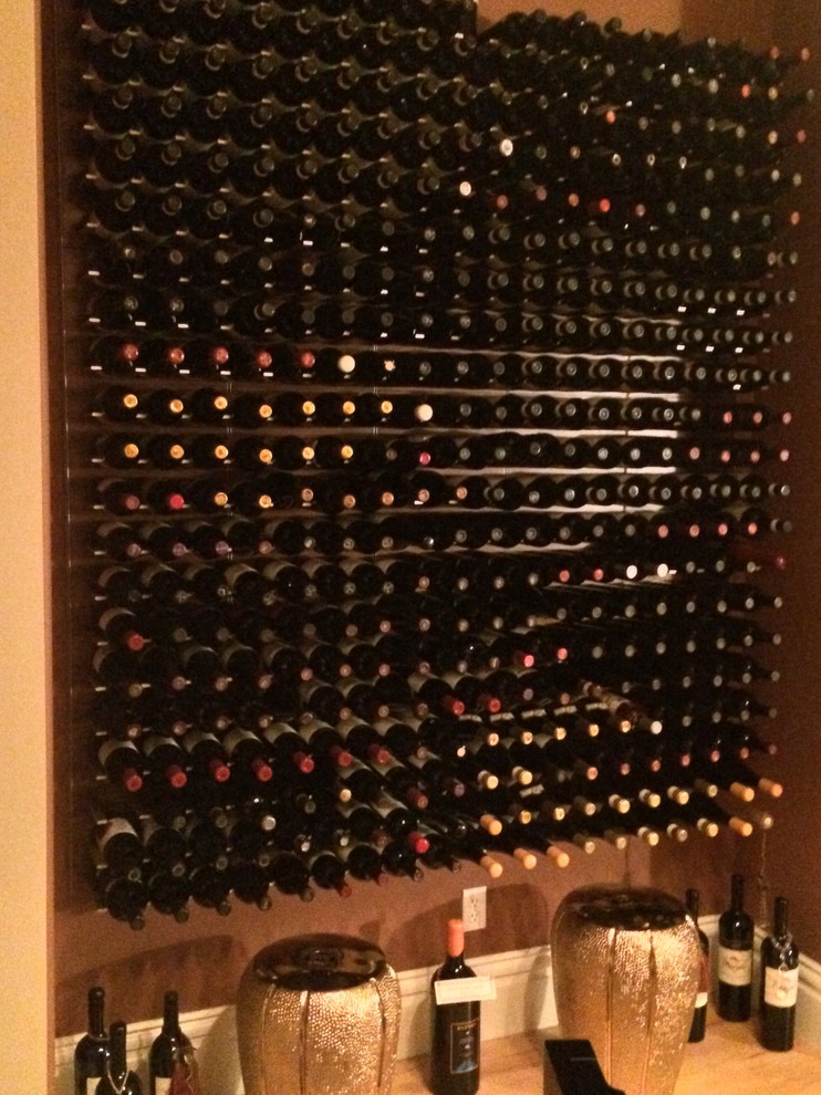 Wall-mounted wine storage system - STACT Wine Racks - Modern - Wine ...