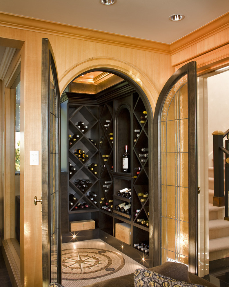 West Vancouver Penthouse - Traditional - Wine Cellar - Vancouver - by Aslan Project Management ...