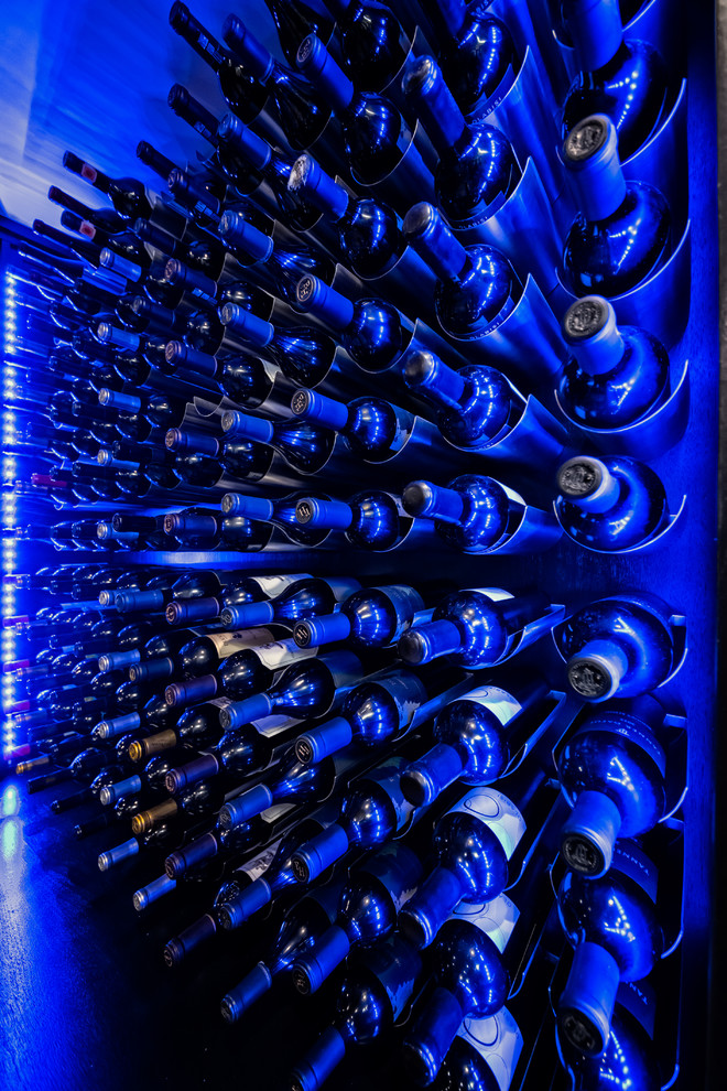 Westfield,NJ Modern Wine Room - Modern - Wine Cellar - New York - by ...