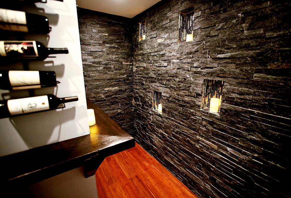 Wine Grotto - Contemporary - Wine Cellar - Louisville - by BVC Designs ...