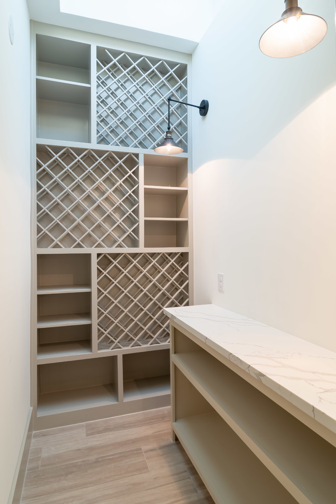 Wine Room - Modern - Wine Cellar - Houston - by Brivenca Builders | Houzz