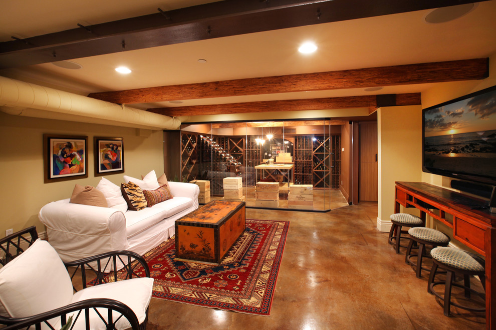 Wine Sellar - Traditional - Wine Cellar - Orange County - by V.I ...