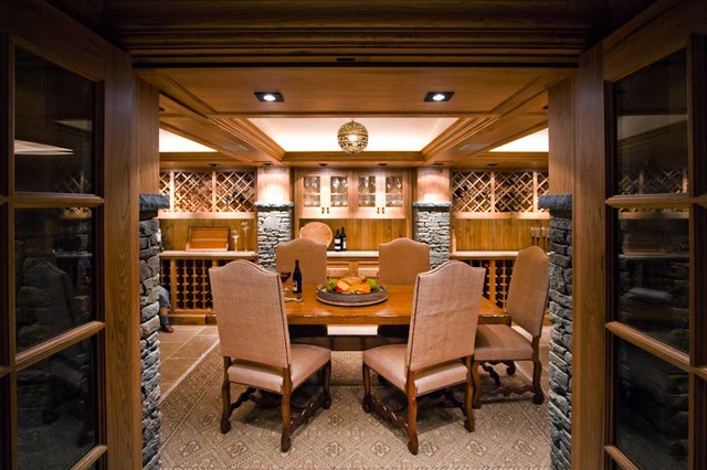 Woodmeister - wine cellar - Traditional - Wine Cellar - Boston - by ...
