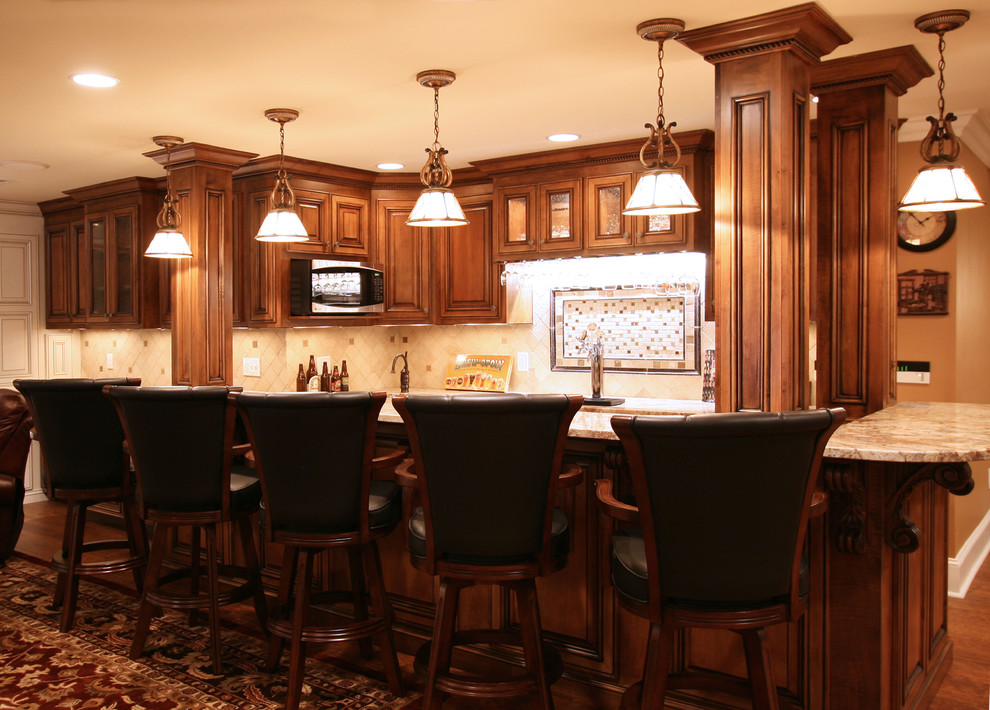 WW Bars - Traditional - Wine Cellar - Charlotte - by Walker Woodworking ...