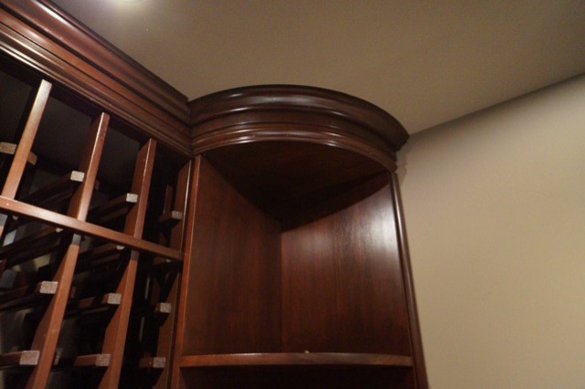 Yang- Dark Wood Wine Cellar - Contemporary - Wine Cellar - Toronto - by ...