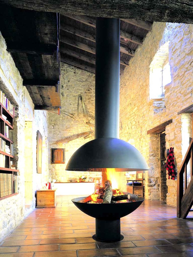 Focus Kamin jetzt bei KABE - Rustic - Living Room - Frankfurt - by KA ...