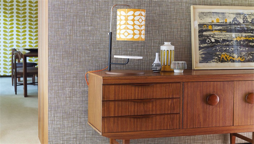 RETRO Ideen mit Tapete und Stoff - Salon - Dortmund - par GOERDEL ...